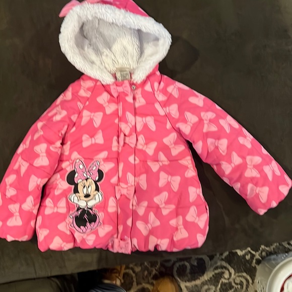 Disney | Jackets & Coats | Minnie Mouse Puffer Jacket | Poshmark